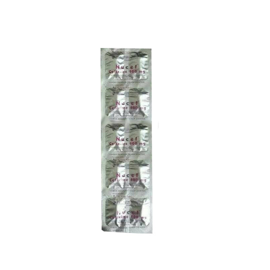 Nucef 100 mg 10 Kapsul – Bali Pharmacy