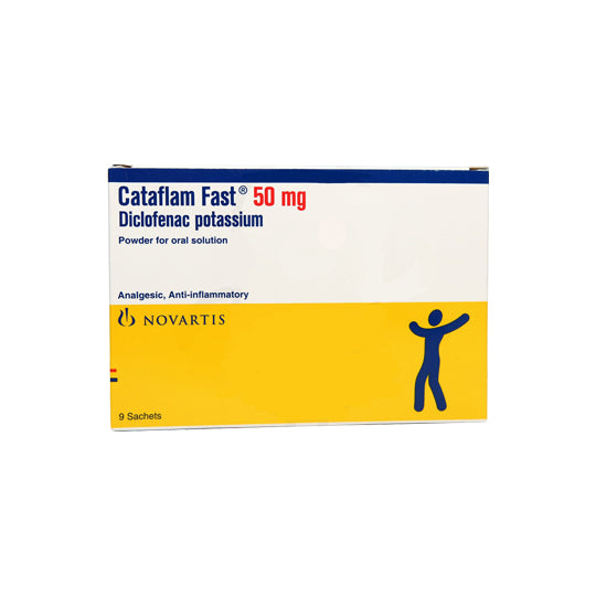 Cataflam Fast Powder 50 mg 9 Sachet – Bali Pharmacy