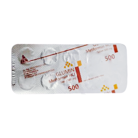Glumin 500 mg 10 Tablet – Bali Pharmacy