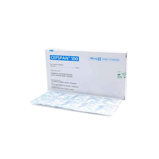 Cefspan 100 mg 10 Kapsul – Bali Pharmacy