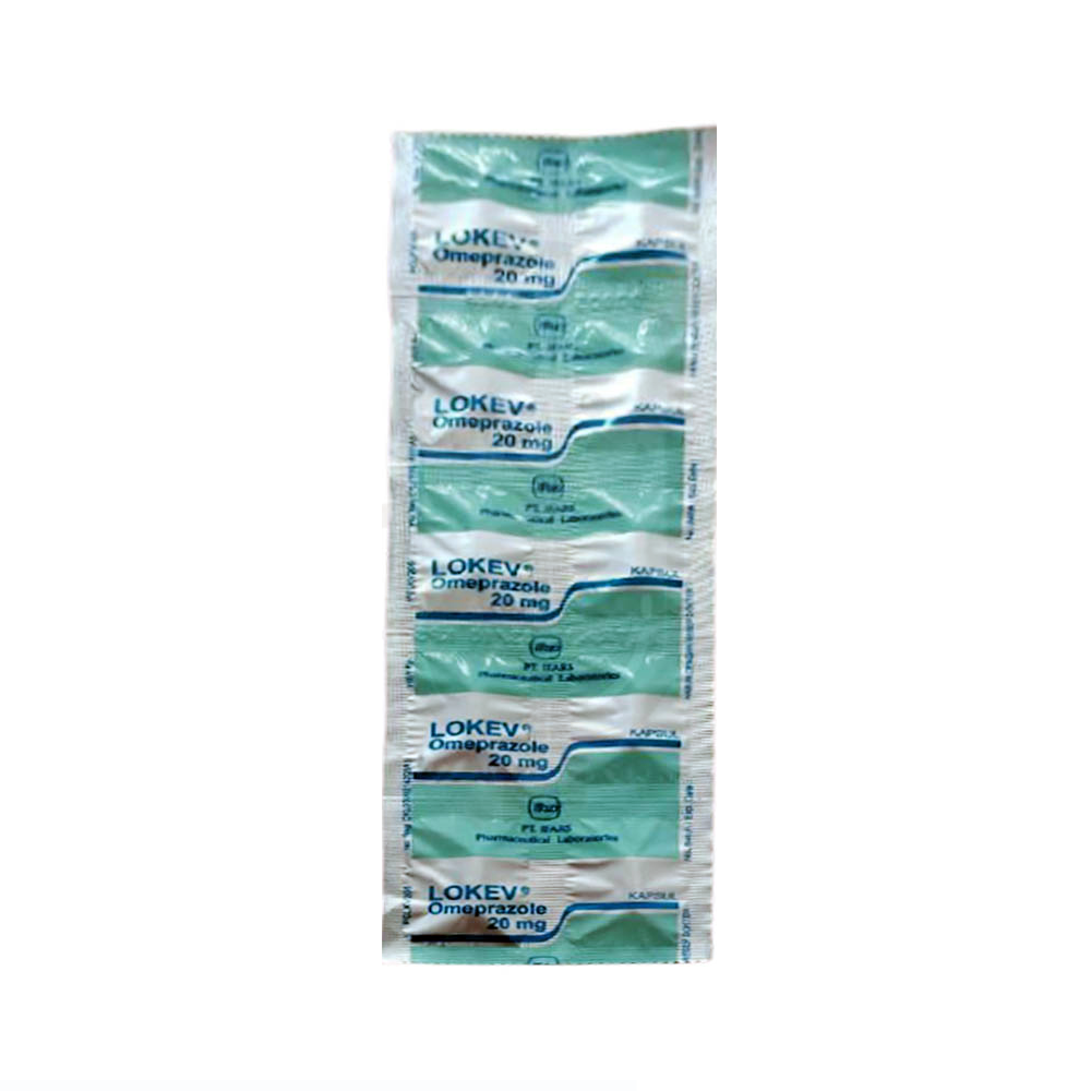 Lokev 20 mg 10 Kapsul – Bali Pharmacy