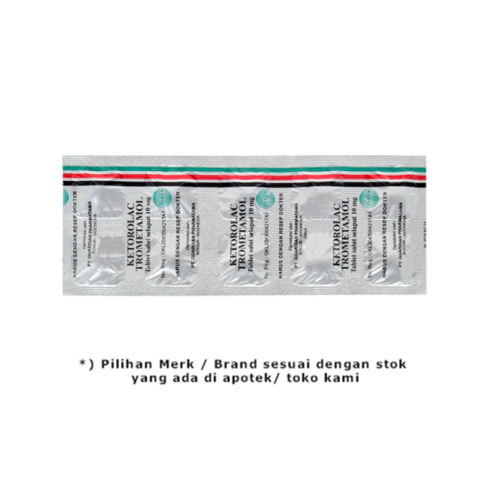 Ketorolac 10 mg 10 Tablet – Bali Pharmacy