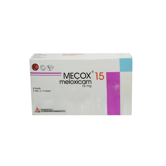 Mecox 15 mg 10 Tablet – Bali Pharmacy