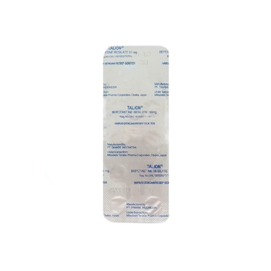 Talion 10 mg 10 Tablet – Bali Pharmacy