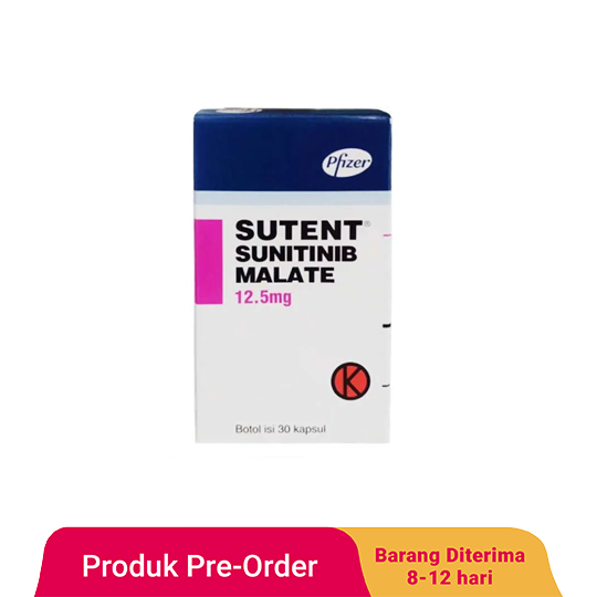 Sutent 12.5 mg 30 Kapsul – Bali Pharmacy