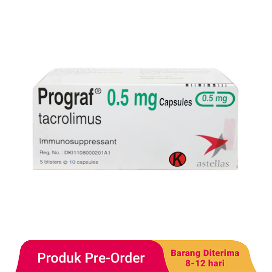 Prograf 0.5 mg 50 Kapsul – Bali Pharmacy