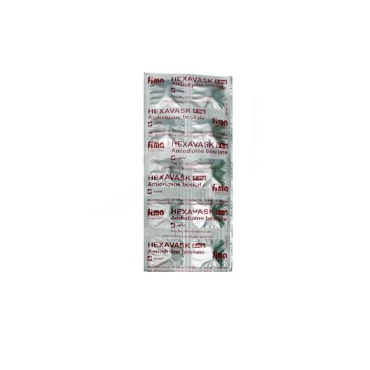 Hexavask 5 mg 10 Tablet – Bali Pharmacy