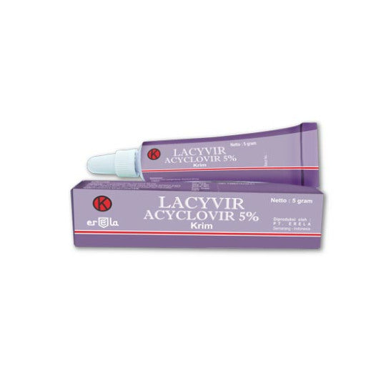 Lacyvir Cream 5G – Bali Pharmacy