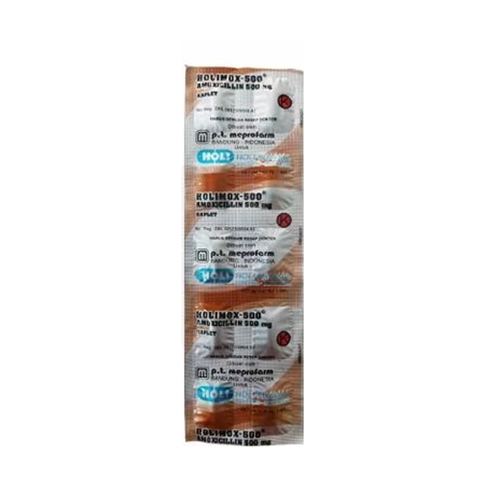 Holimox 500 mg 10 Tablet – Bali Pharmacy