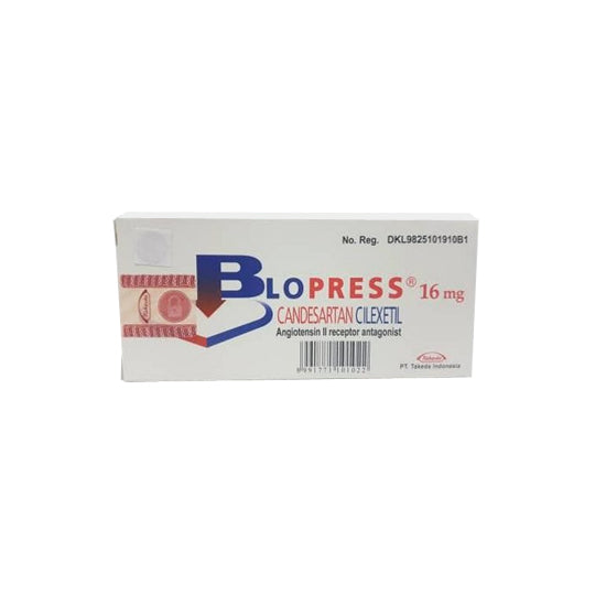 Blopress 16 mg 7 Tablet – Bali Pharmacy