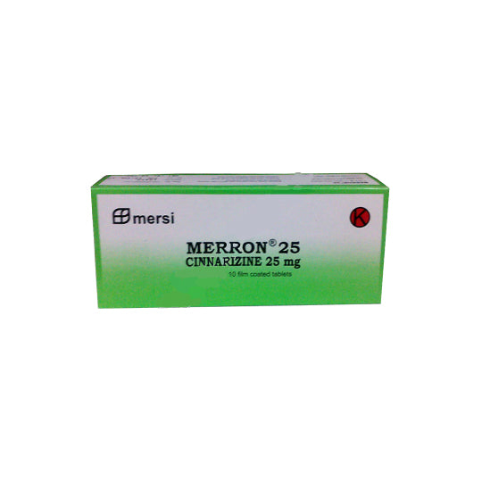 Merron 25 mg 10 Tablet – Bali Pharmacy