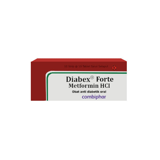 Diabex Forte 850 mg 10 Tablet – Bali Pharmacy