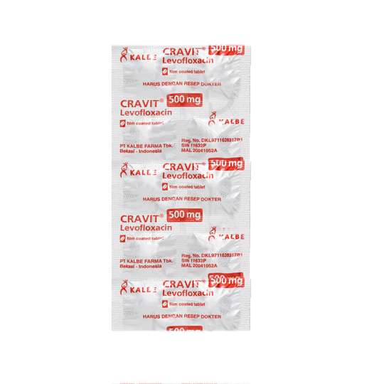 Cravit 500 mg 10 Tablet – Bali Pharmacy