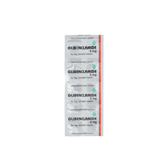 Glibenclamide 5 mg 10 Kaplet – Bali Pharmacy