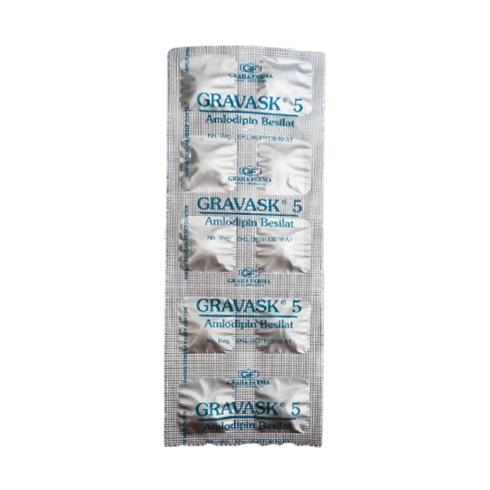 Gravask 5 mg 10 Tablet – Bali Pharmacy