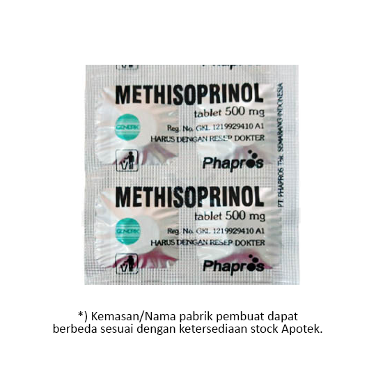 Methisoprinol 500 mg 4 Tablet – Bali Pharmacy