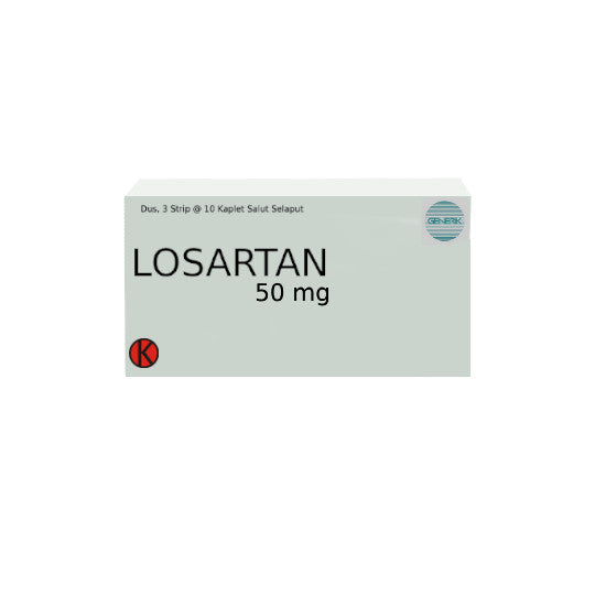 Losartan 50 mg 10 Tablet – Bali Pharmacy