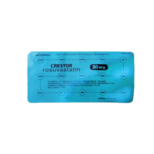 Crestor 20 mg 15 Tablet – Bali Pharmacy
