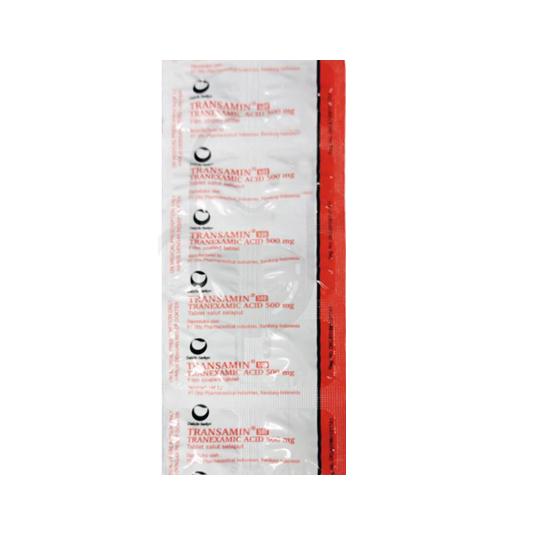 Transamin 500 mg 10 Tablet – Bali Pharmacy