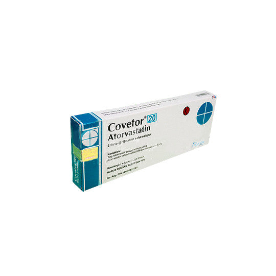 Covetor 20 10 Kaplet – Bali Pharmacy