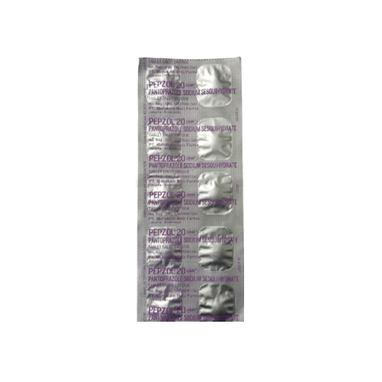 Pepzol 20 mg 10 Tablet – Bali Pharmacy